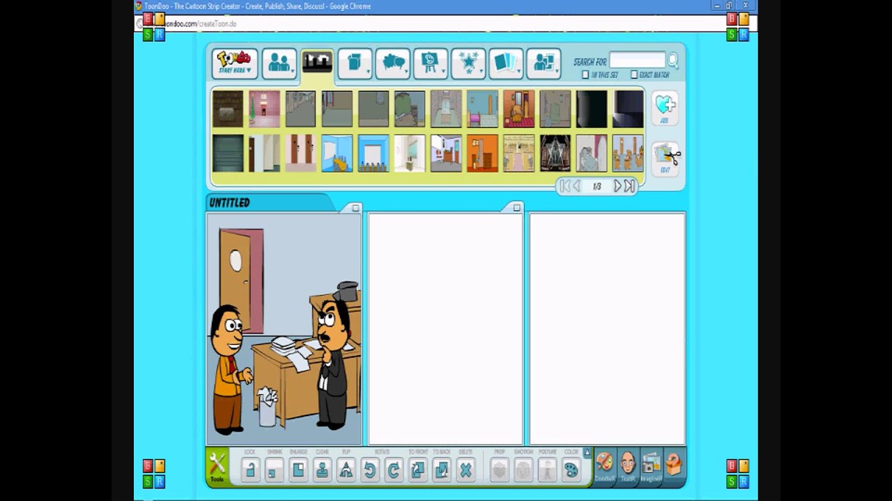How to make a simple cartoon part 1 - YouTube