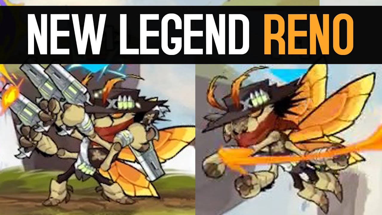 New Brawlhalla Legend Reno in 6 Minutes or Less - YouTube