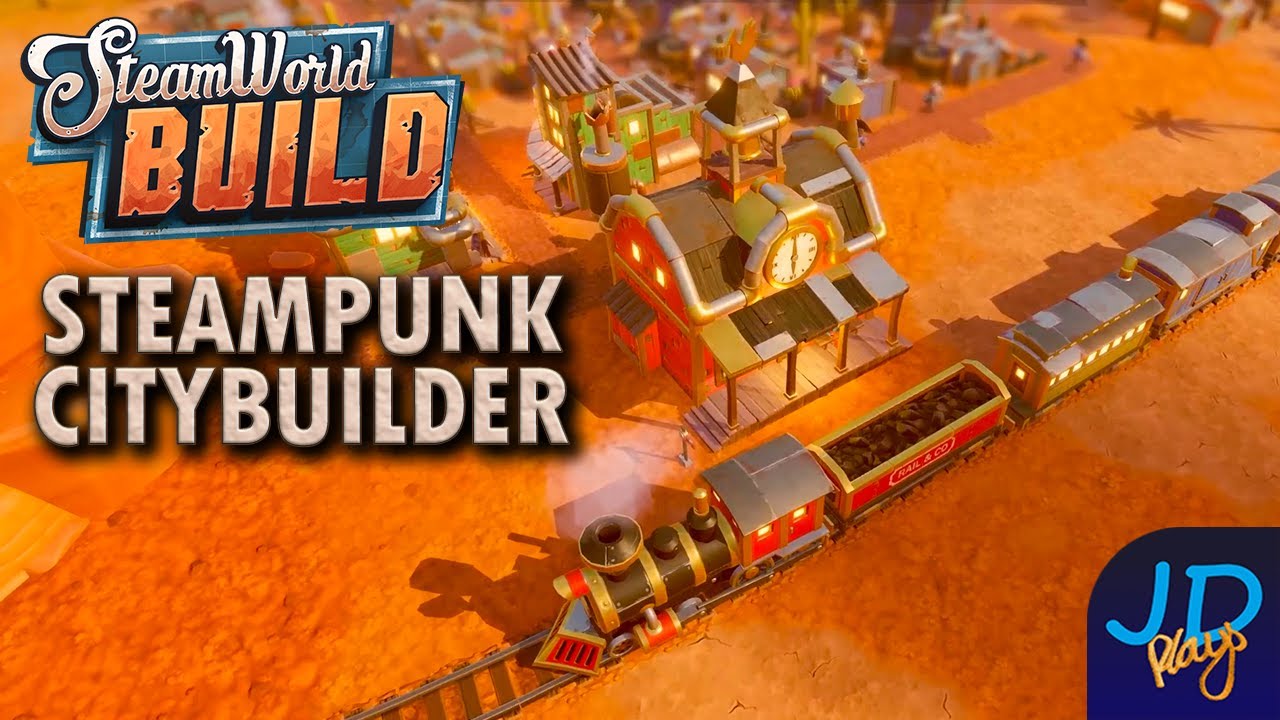 The Cutest Steampunk City Builder I've ever seen 🤖 Steamworld Build Ep1 ...