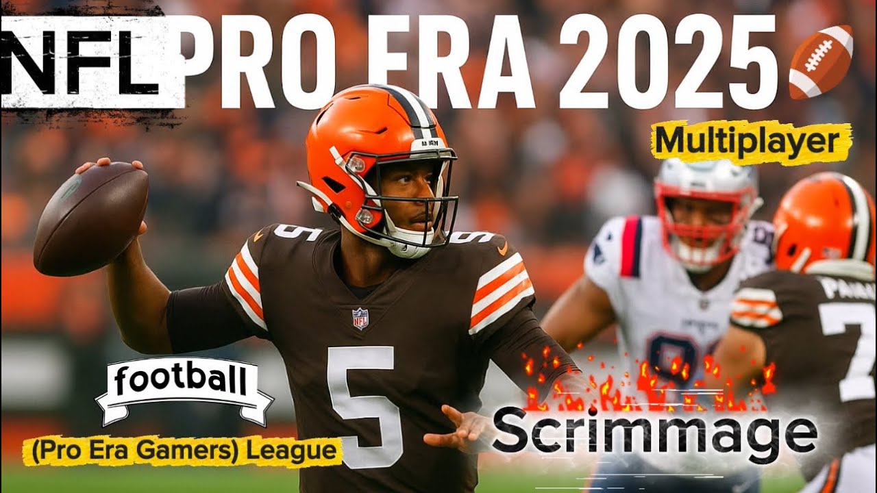 NFL Pro Era 2025 League | Scrimmage | Pro Era Gamers community - YouTube
