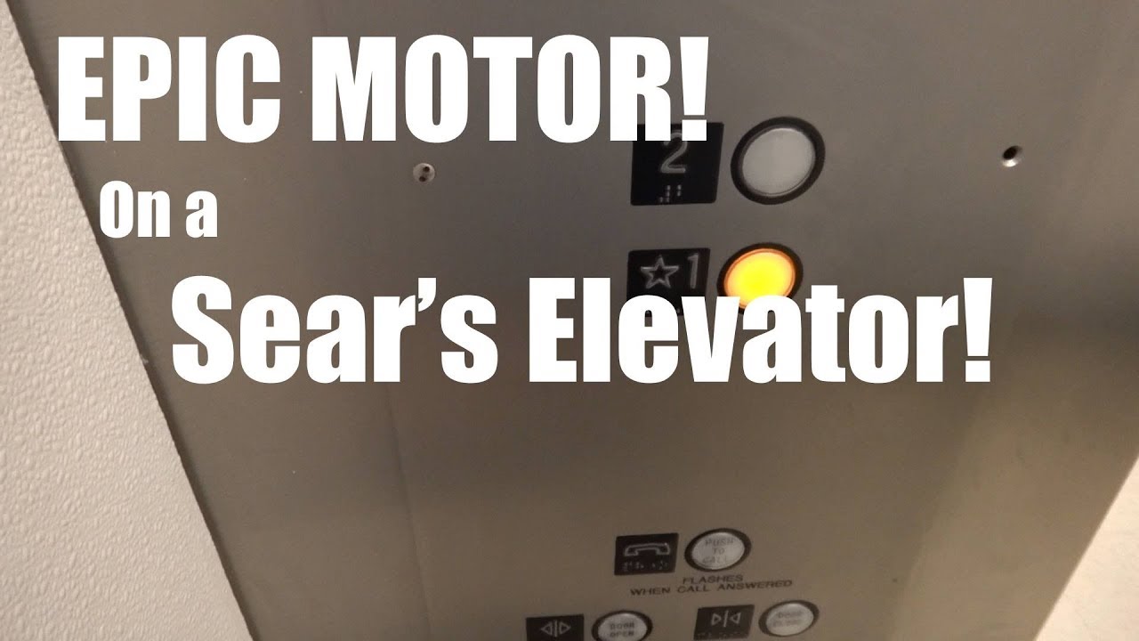 (Epic Motor) AWESOME Montgomery Traction Elevator @ Sears ...
