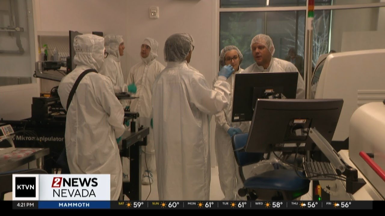 University of Nevada, Reno opens new nanofabrication lab - YouTube
