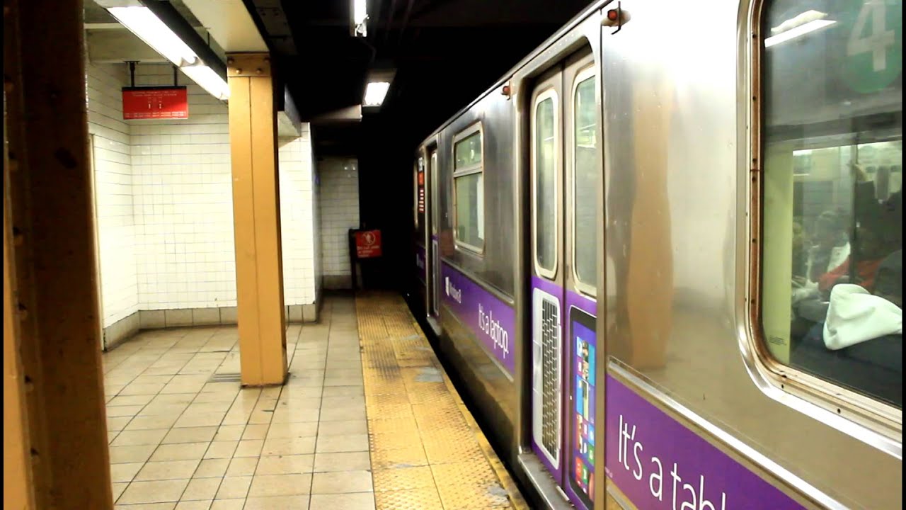 IRT Subway Special! New Lots Bound R62 (4) train (In Service) at Grand ...
