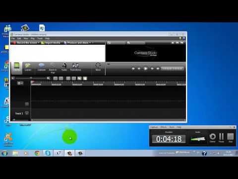 Tutorial - Como Filmar a Tela do PC ( Camtasia Studio 8 ) - YouTube