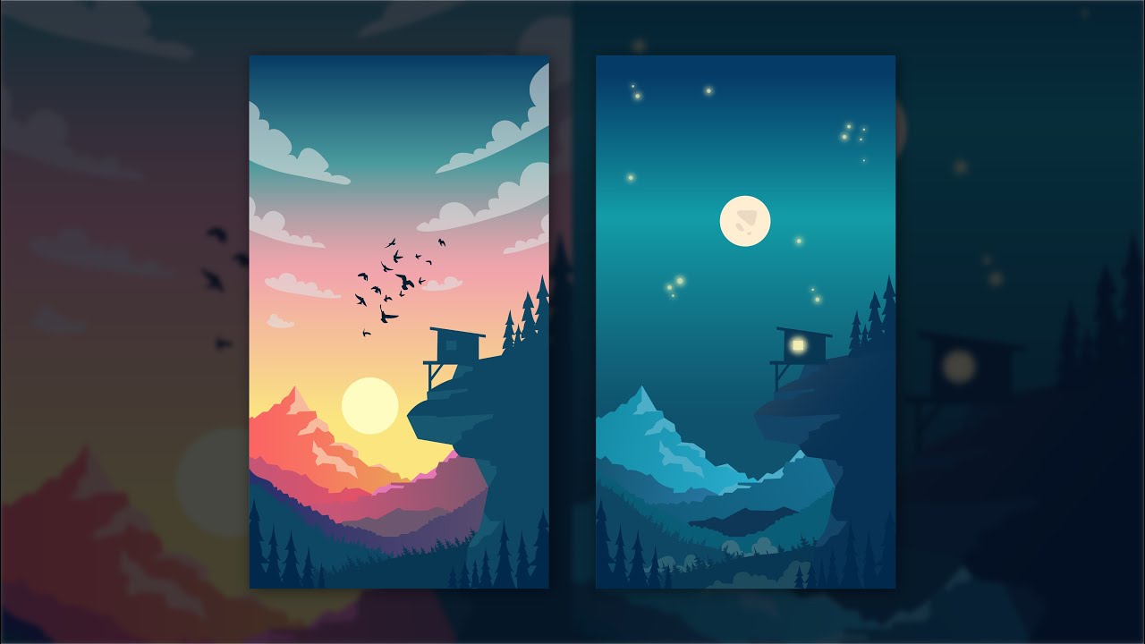Illustrator Tutorial: One Scene But Different Concept Vector ...