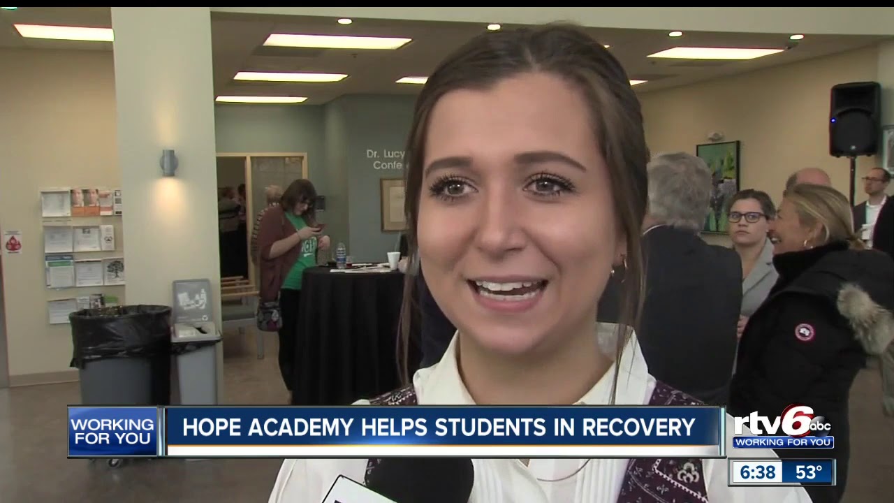 Hope Academy helps students in recovery - YouTube