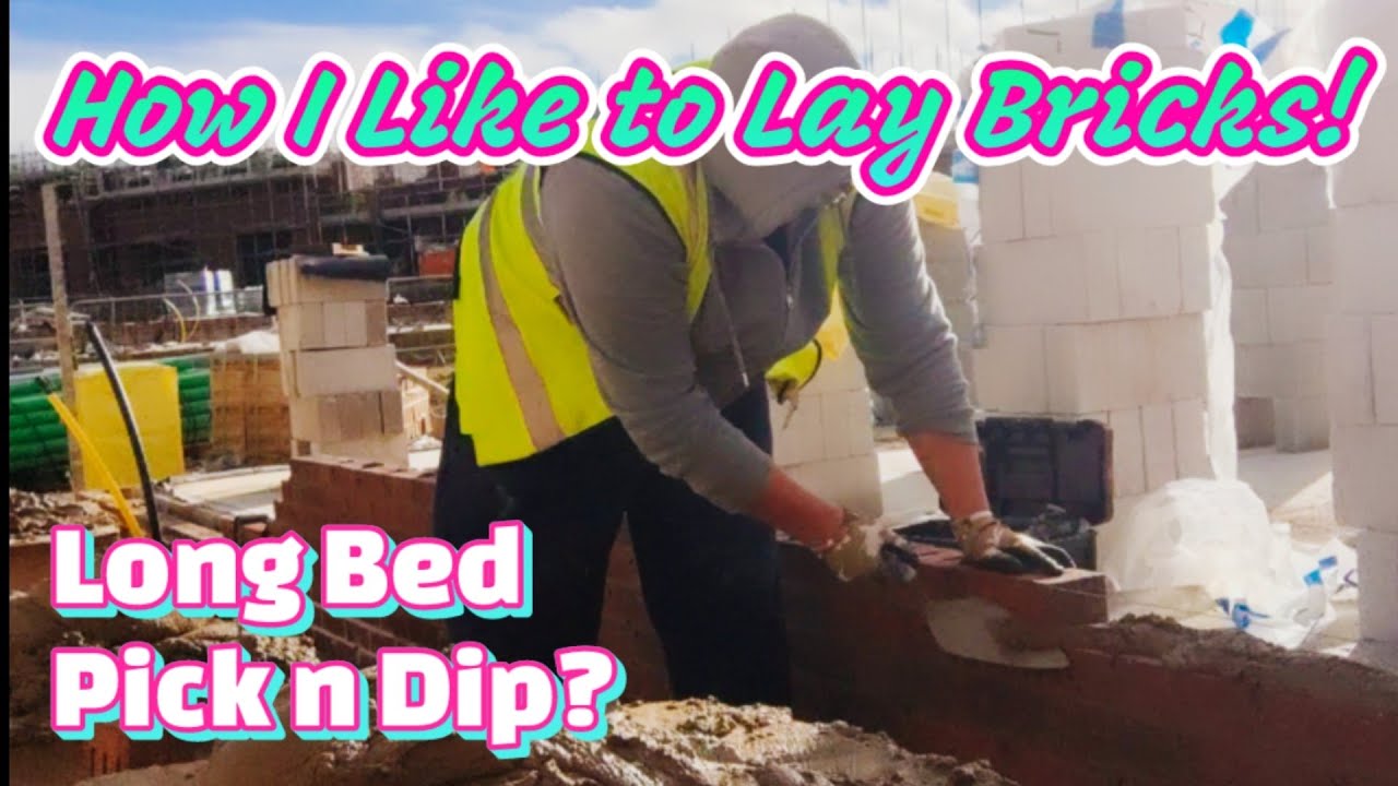 Bricklaying Tips - How I Like to Lay Bricks?! (6 Bricks a Minute ...
