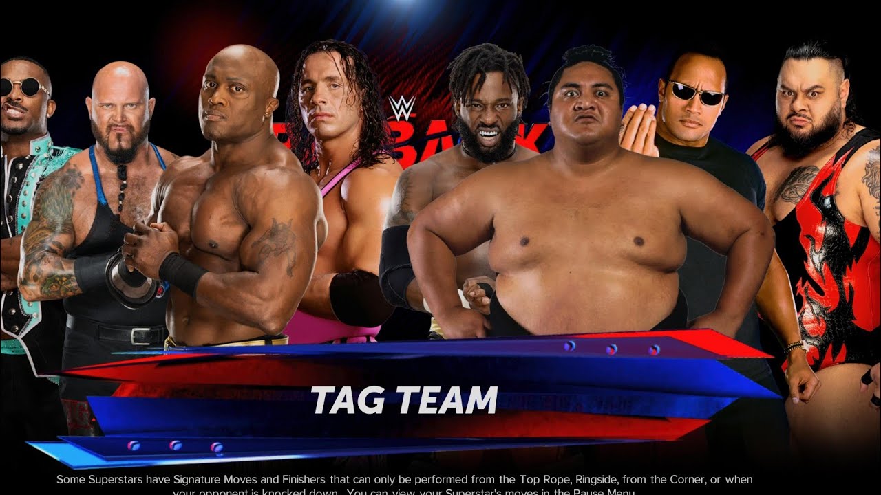 team Bobby lashley vs team yokozuna .. WWE2k24 - YouTube