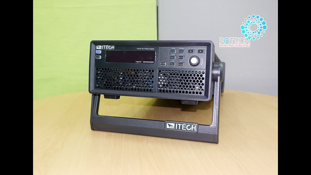 ITECH전자 IT-M3144 Programmable DC Power Supply/DC 파워서플라이 - YouTube