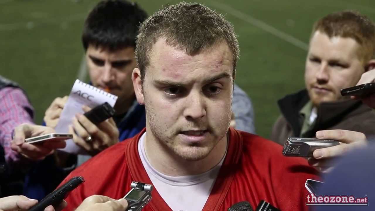 Jacoby Boren Q&A - Spring Practice #2 - YouTube