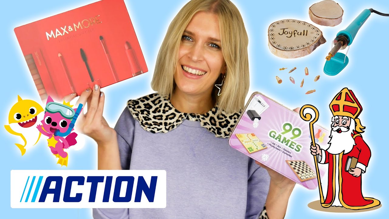 ACTION Sinterklaas Shoplog 🎁 M A R L O E S | Action Nederland - YouTube