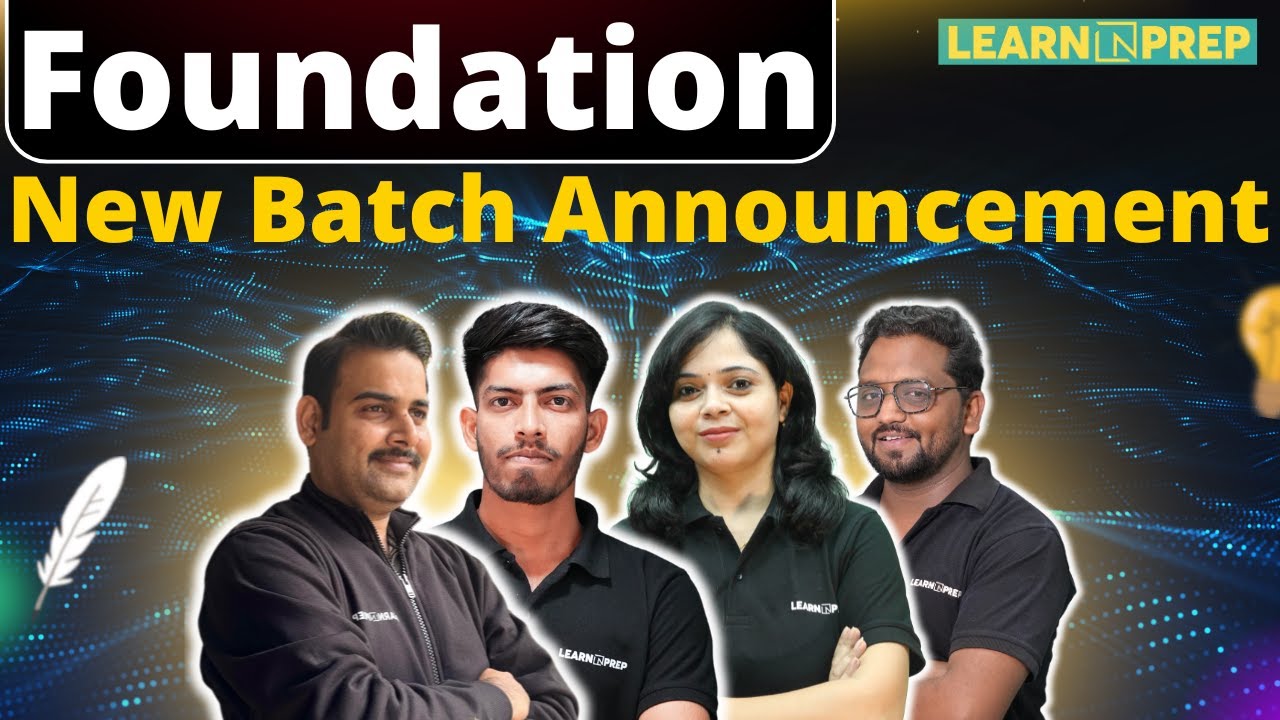 🚨 Foundation Batch 2025 शुरू! | Kota Faculties के साथ तैयारी अब होगी पक्की 💯 | Learn N Prep ...