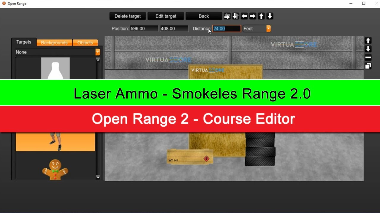 Open Range 2 - Course Editor - Laser Ammo Smokeless Range 2.0 ...