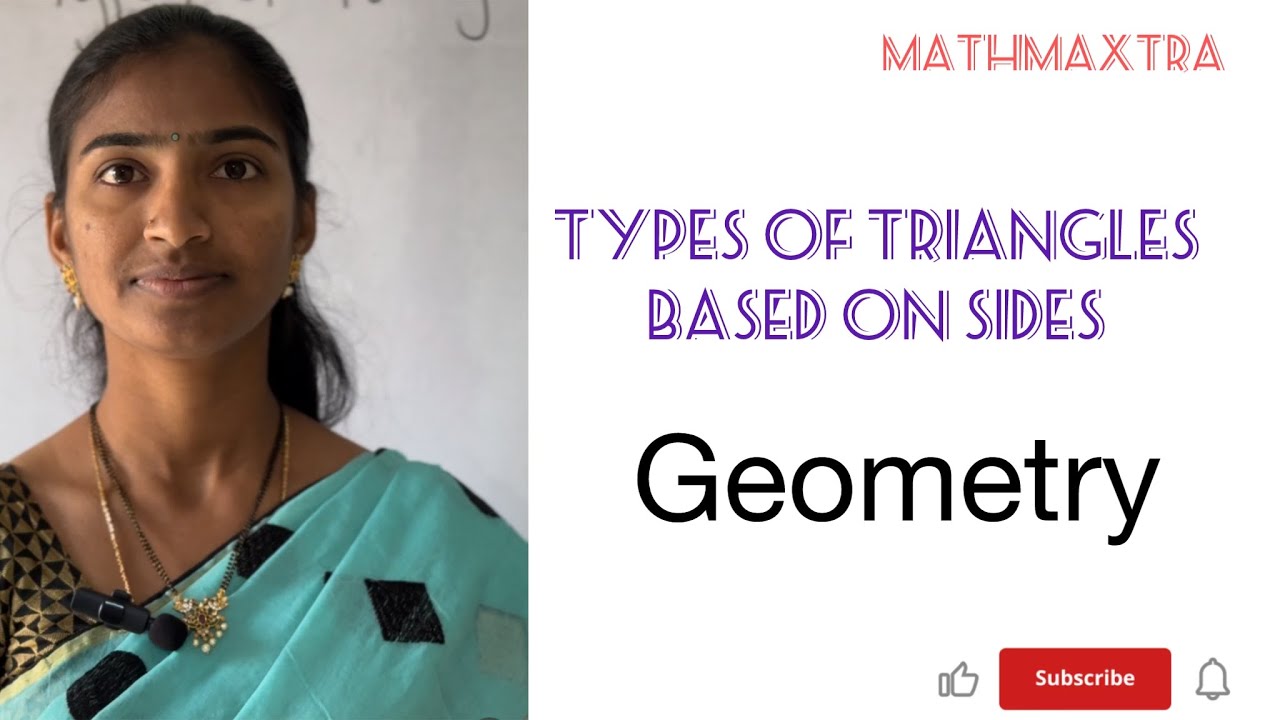 Geometry concepts part-11 | Types of triangles based on sides | Maths ...