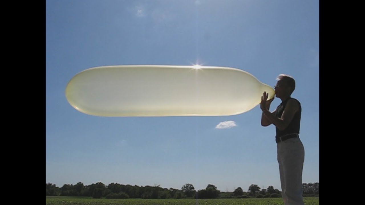 balloon blow to pop – Rifco GL500 - YouTube