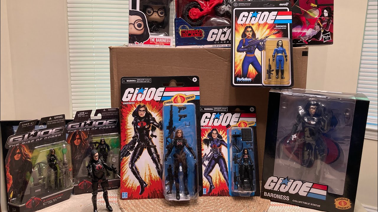 1st Look Toys Ep. 79: G.I. Joe Classified Retro Baroness Walmart ...