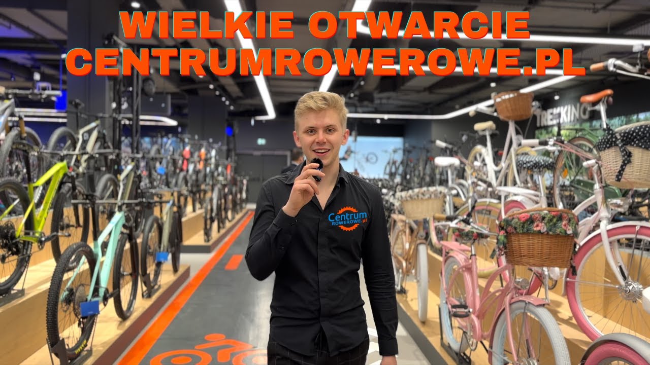 Największy Sklep Rowerowy w Polsce! - Wielkie Otwarcie Stacjonarnego CentrumRowerowe.pl - YouTube