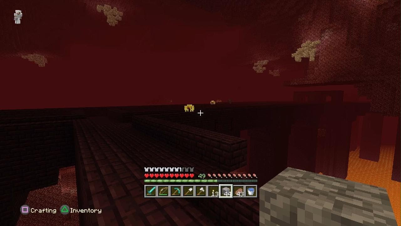 Minecraft Classic PS4 Edition PT11: Exploring the Nether (1) - YouTube