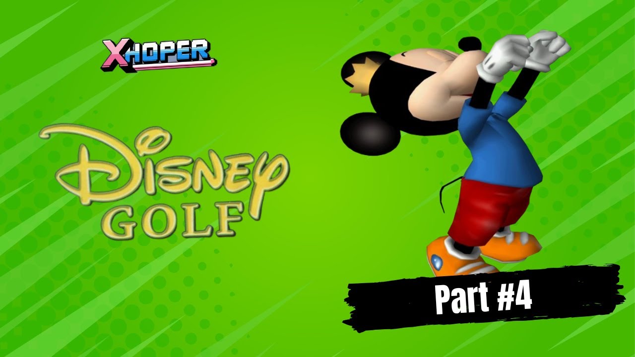 Disney Golf - PS2 Gameplay ( HD - 60FPS) - Part #4 (Mountain Course ...
