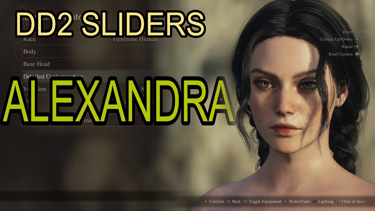 Alexandra - Dragon's Dogma 2 character creation - YouTube