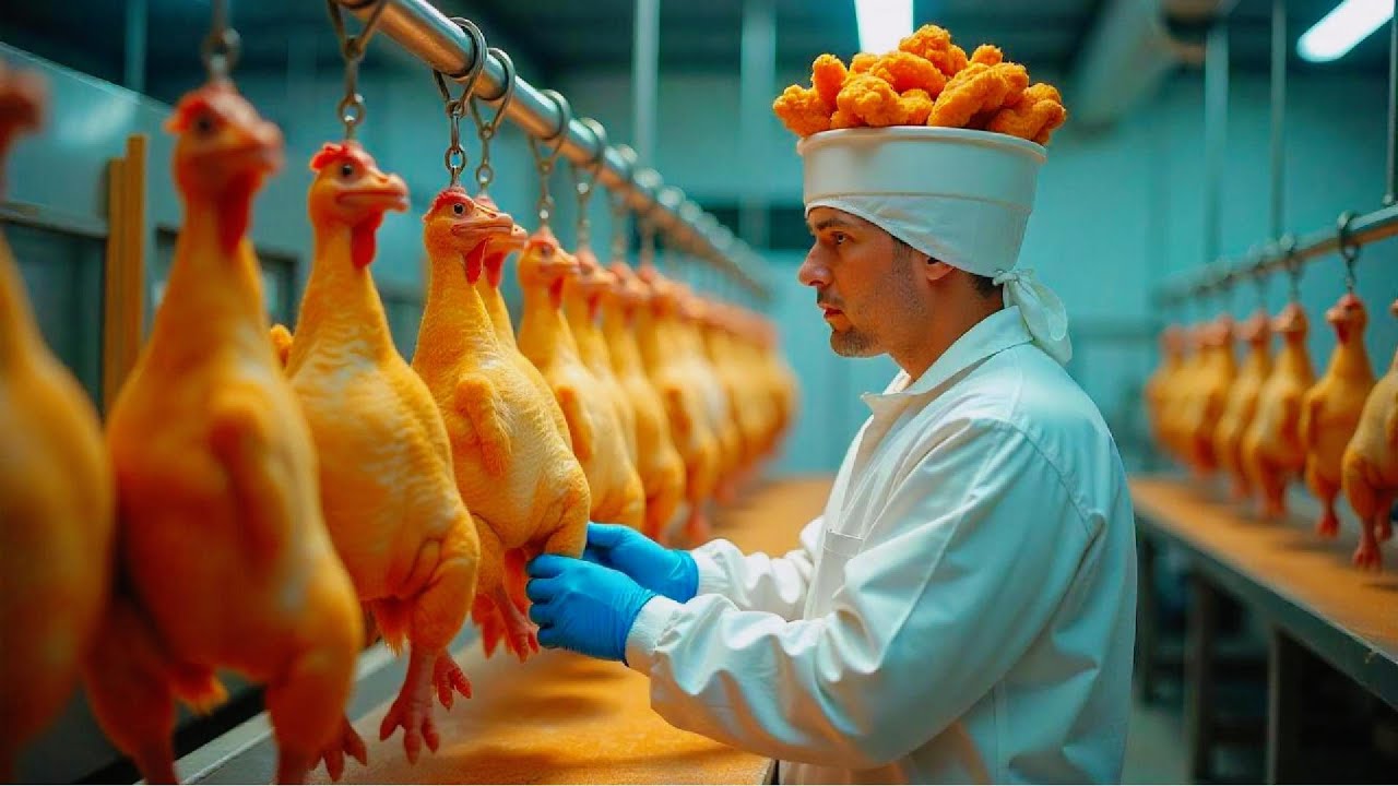 How KFC Fried Chicken is Made in the Factory | KFC Fried Chicken ...