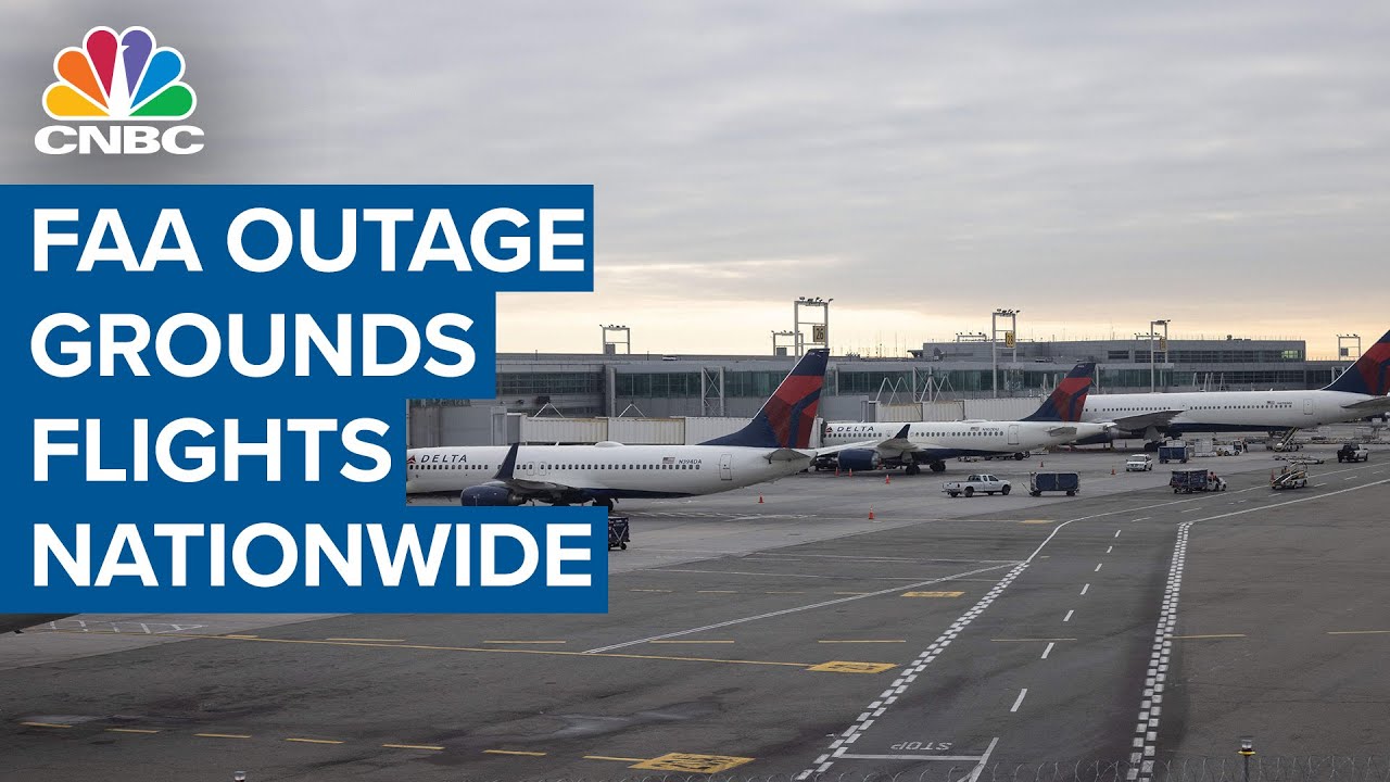 FAA experiences computer outage, grounding all flights nationwide - YouTube