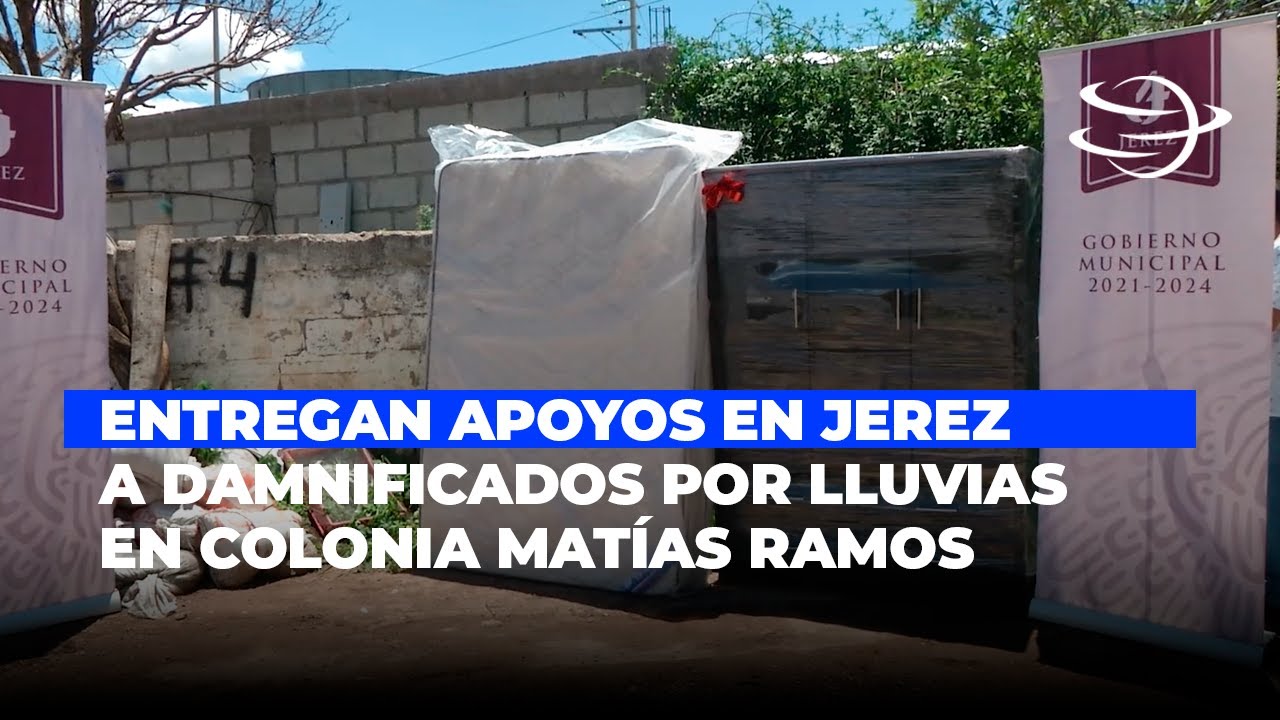 Entregan apoyos a damnificados por lluvias en colonia Matías Ramos de ...