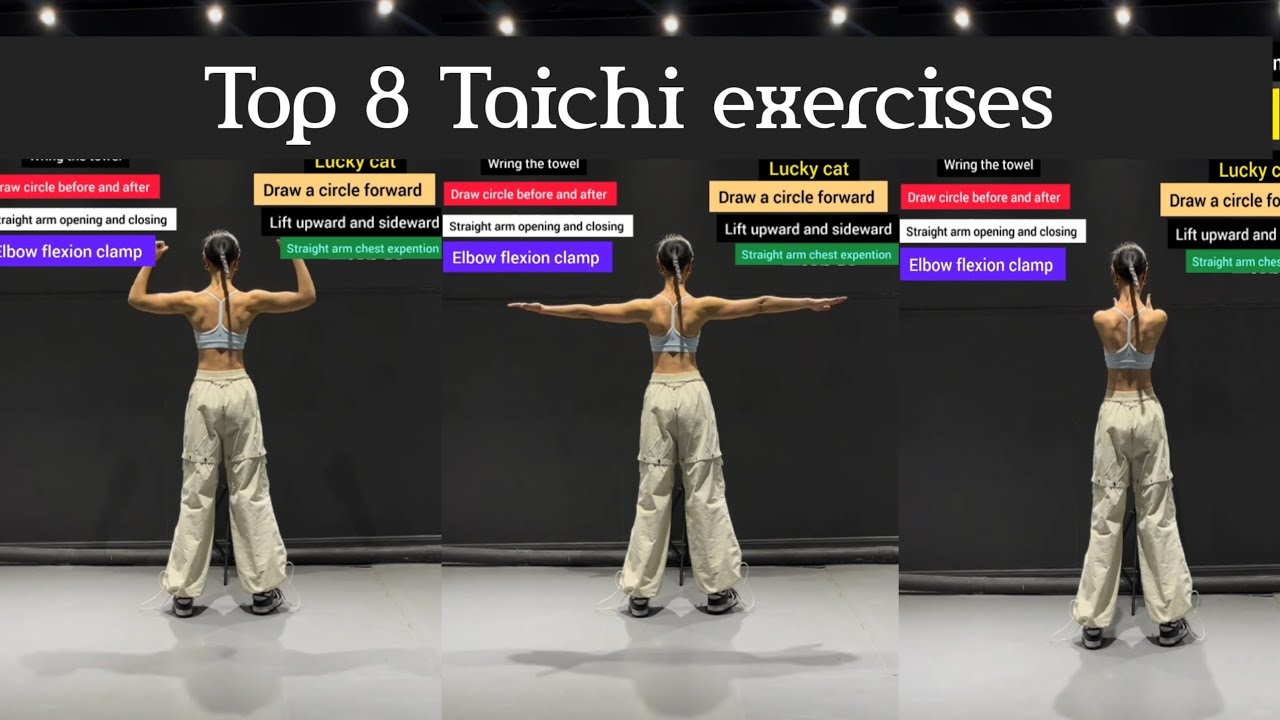 Top 8 Taichi exercises || teacher Muyoganda - YouTube