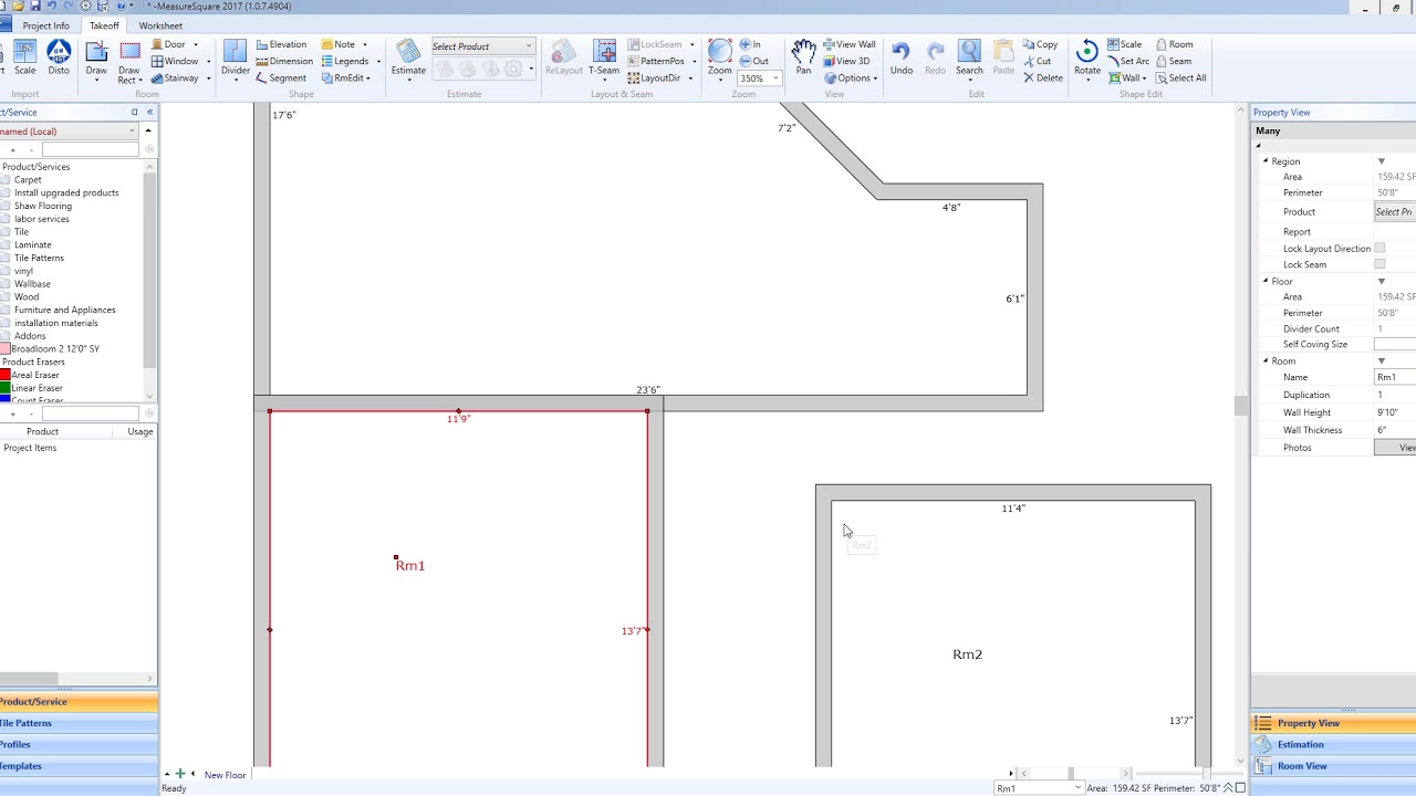 Room Alignment - Measure Square 8 - YouTube