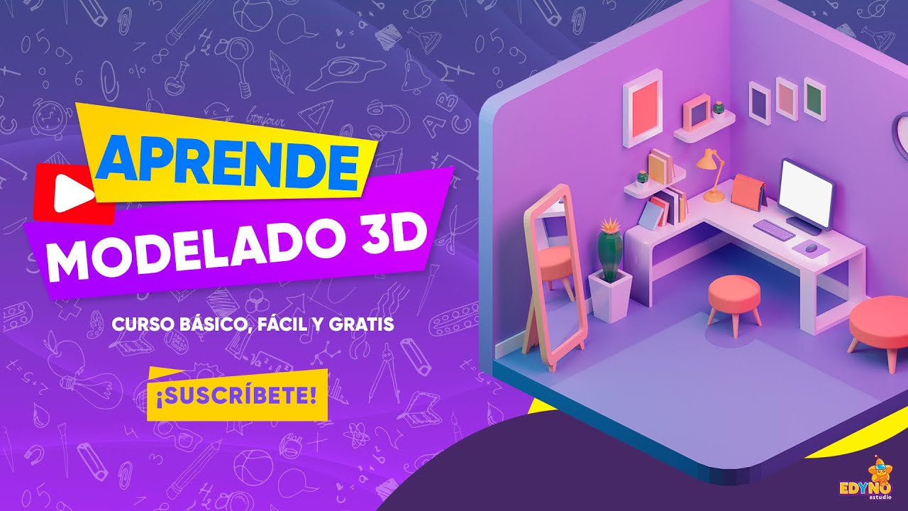 Curso de modelado 3D básico con Blender (COMPLETO/ESPAÑOL) - YouTube
