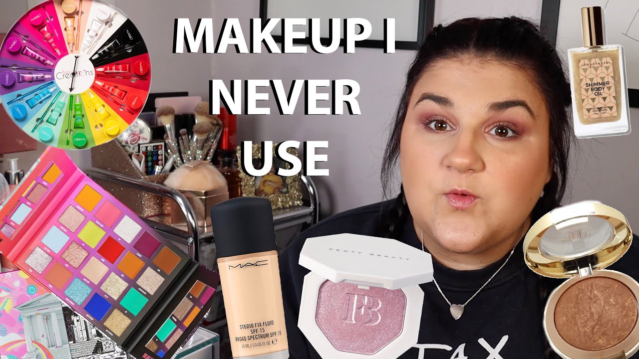 Makeup I Literally DON'T USE! *Wasted Money* - YouTube