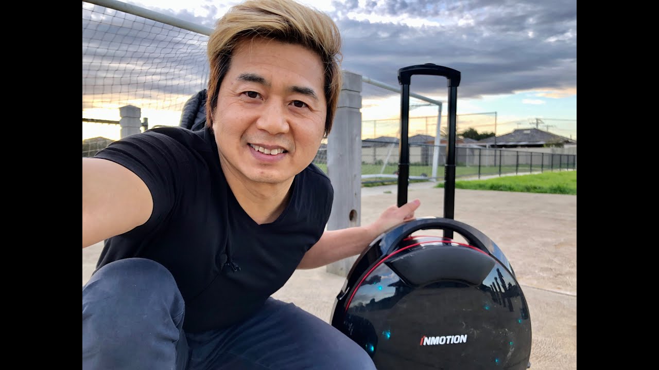 Learning to ride an EUC on an Inmotion V8F - Episode 2 - Neil Ta - YouTube