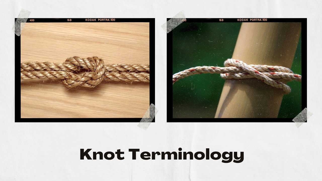 Knot Terminology - YouTube