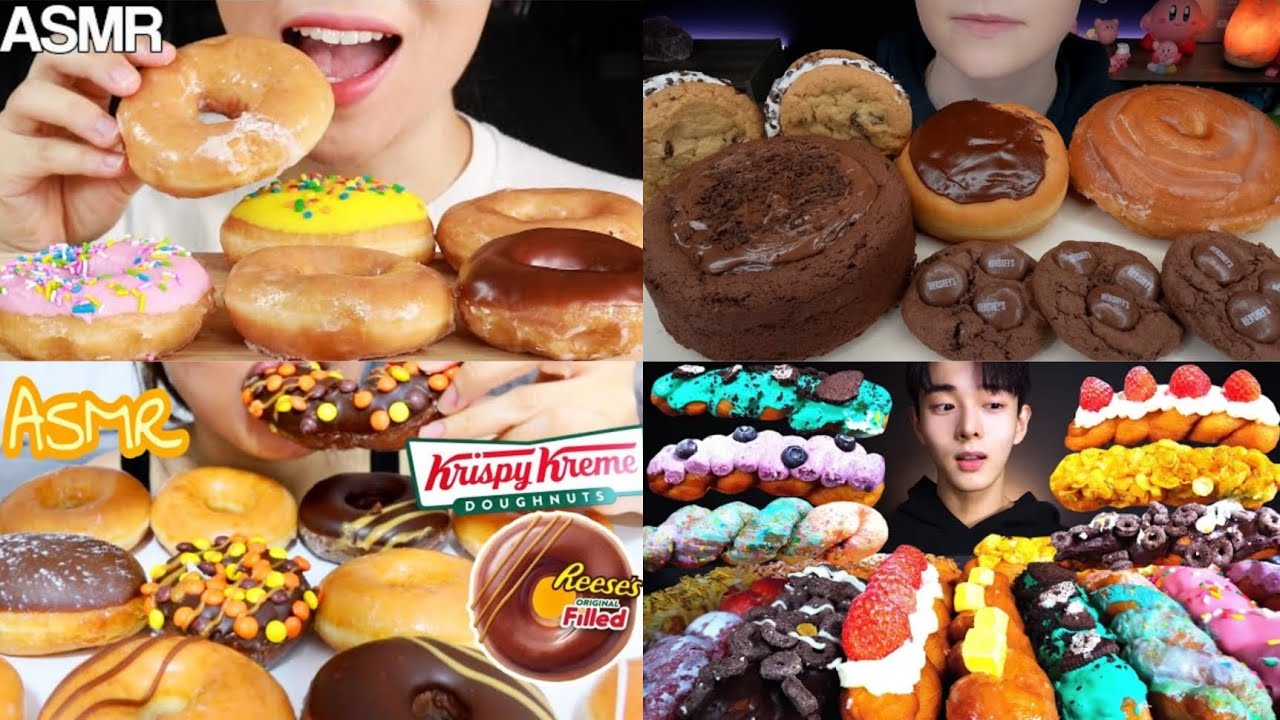 ASMR DESSERT MUKBANG COMPILATIONS | avacadorable eats | minee eats, vnm ...