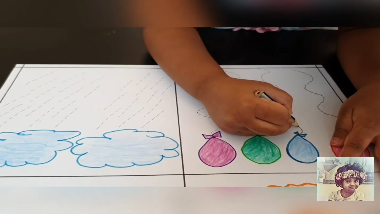 Pre writing activities|Worksheets|Different Types of Lines|Name & Age ...