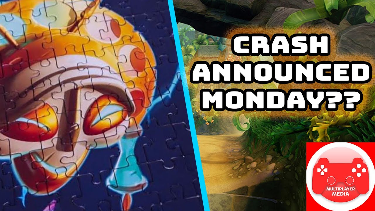 New Crash Bandicoot Game Teased! (Puzzle Reveals Mask) - YouTube