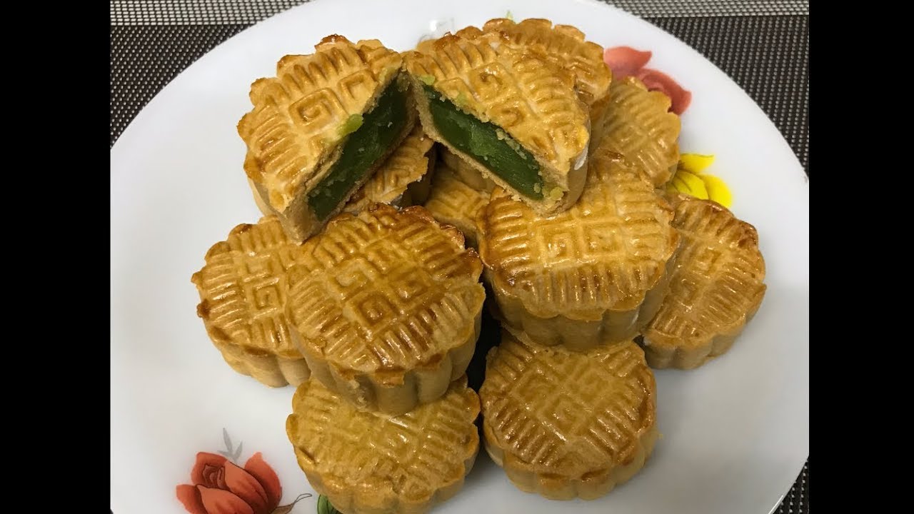 PANDAN MOONCAKE RECIPE | 50grams - YouTube