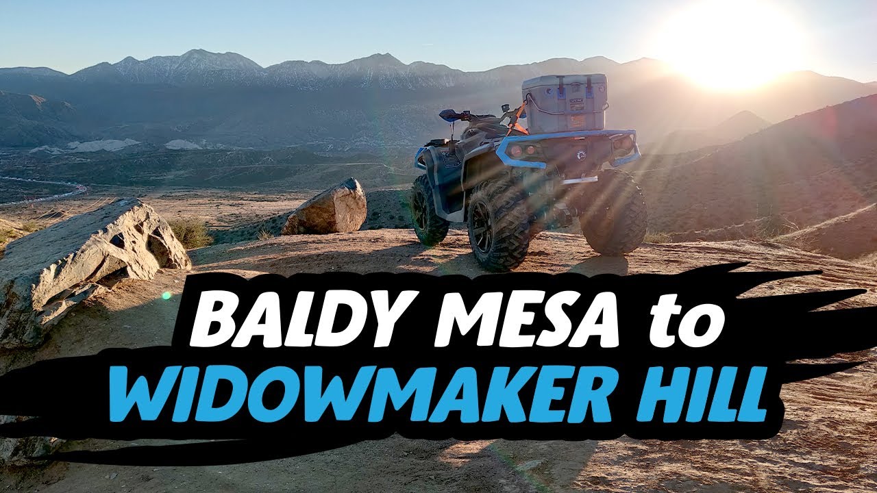 Testing the Widowmaker Hill 300ft+ at Phelan - YouTube