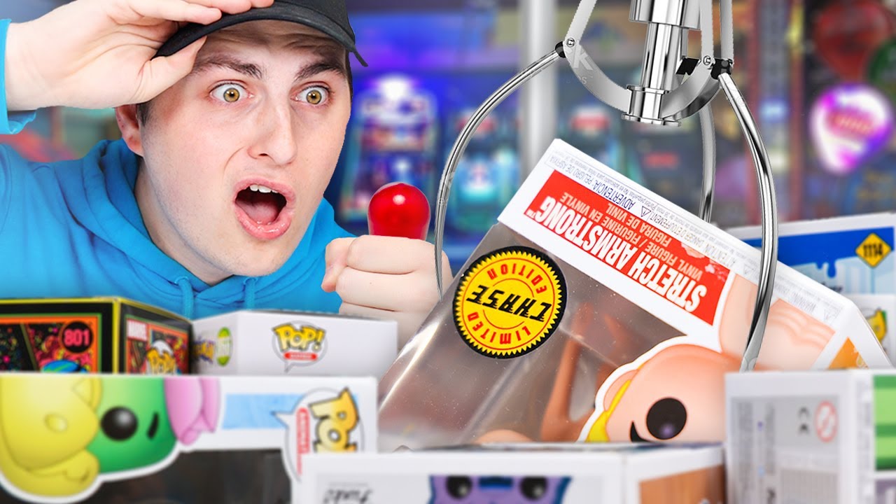 Chase Funko Pops In A Claw Machine! - YouTube