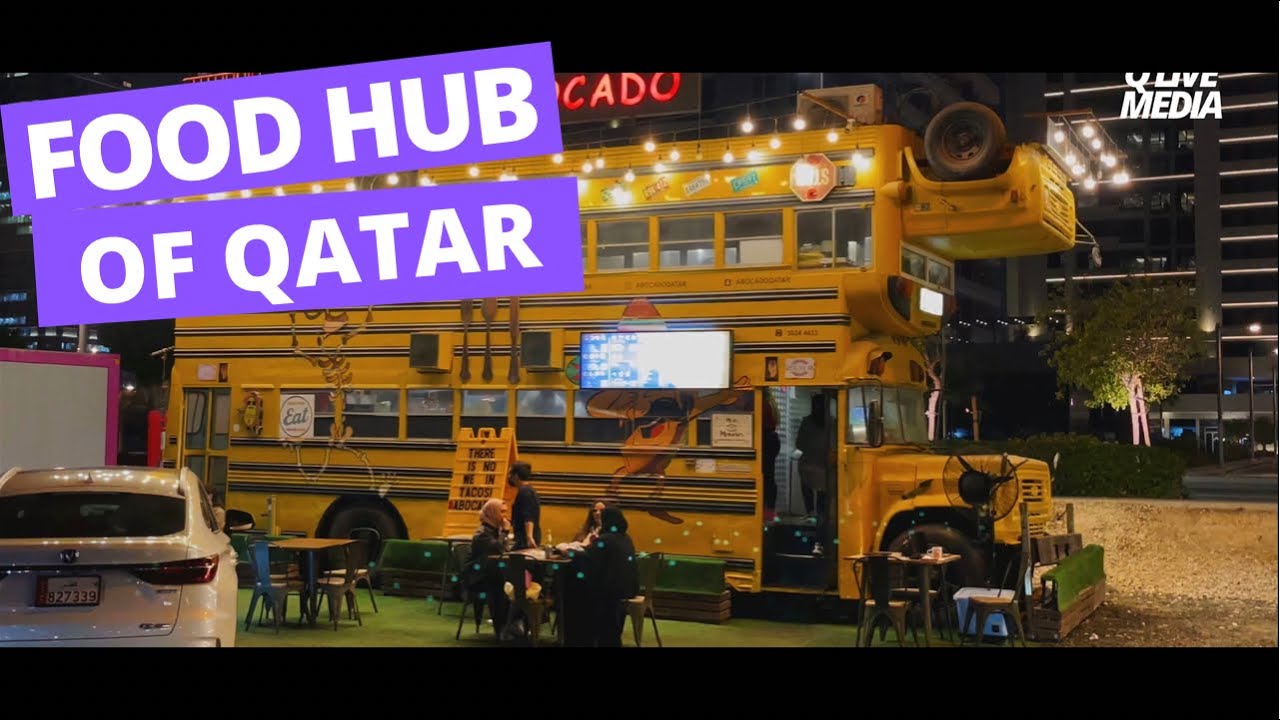 The Food Hub of Qatar | Lusail Food Arena | 4K UHD - YouTube