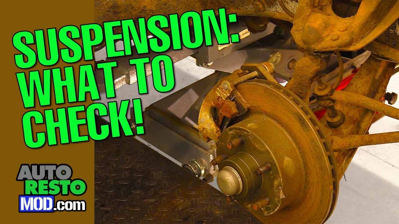 Suspension Check for Rebuild - YouTube