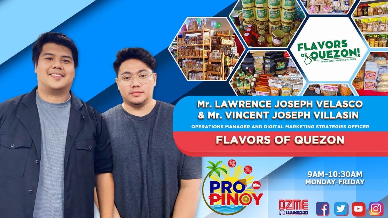FLAVORS OF QUEZON sa Pro Pinoy | September 26, 2024 - YouTube