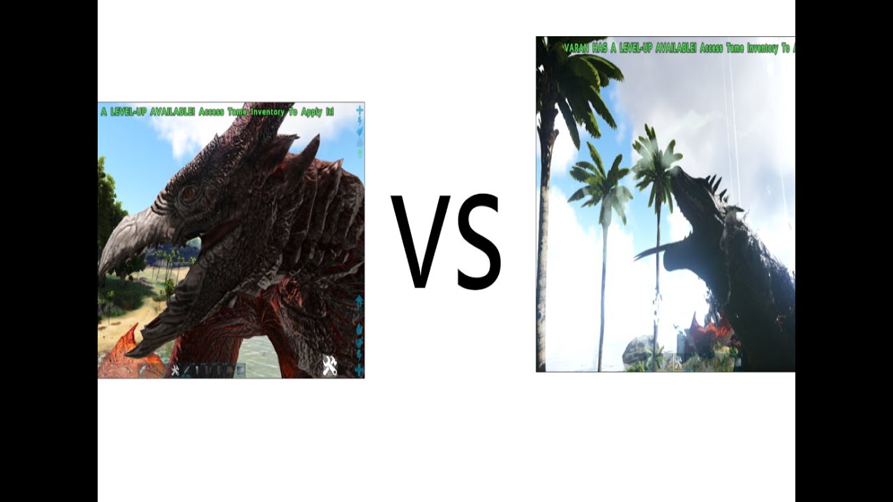 Rodan VS Varan! (Ark) - YouTube