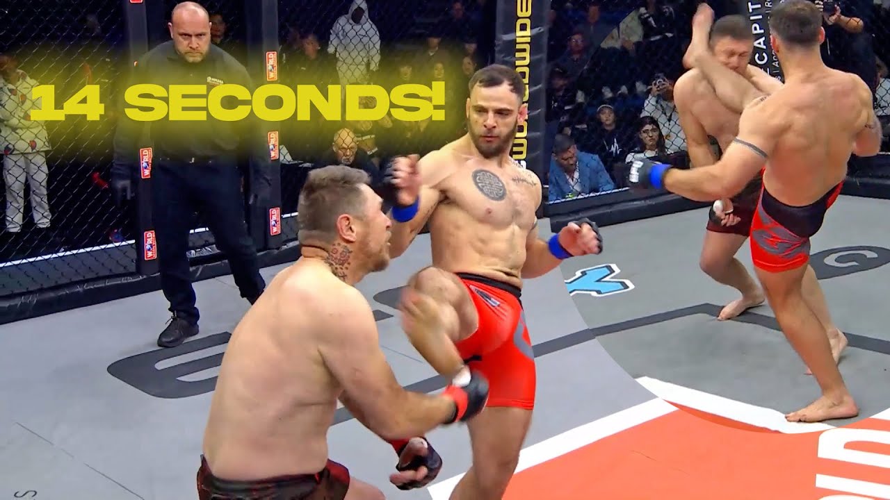 Fastest Finish in Light-Heavyweight History! Tannous vs Booysen | EFC ...