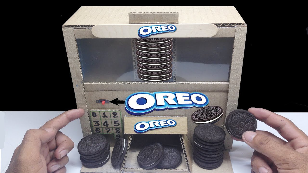 Wow! Amazing DIY OREO Vending Machine - How to Make OREO Vending ...