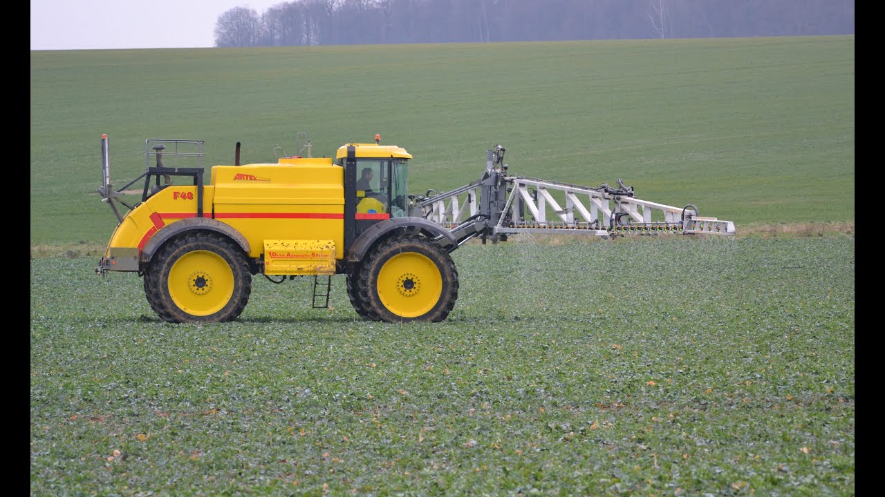 Artec F 40 à l' apport d'azote dans la Meuse - YouTube
