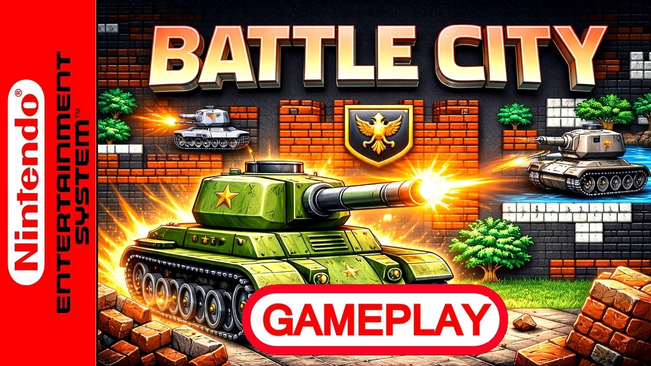 🔴Battle City (NES) – Gameplay Part | No Commentary | 1080p / 60FPS ...