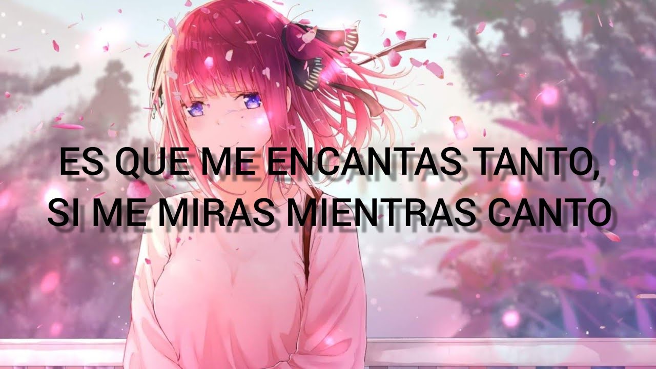 y es que me encantas tanto, si me miras mientras canto | Aitana ...