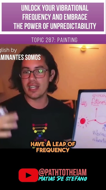 Unlock your Vibrational Frequency and Embrace the Power of Unpredictability #matíasdestefano ...