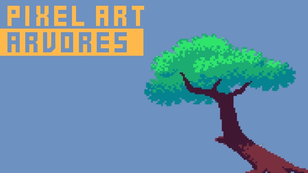 [Tutorial] Pixel Art - Como Fazer Árvores - YouTube